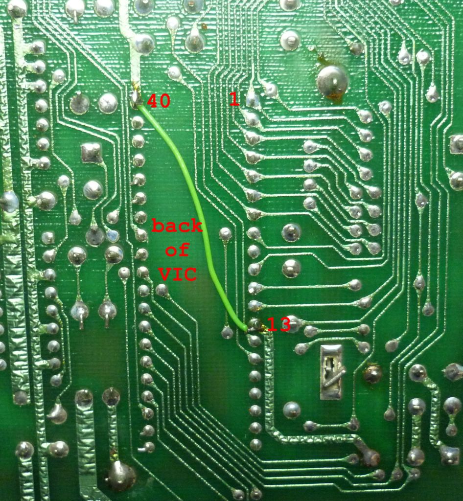 Commodore 64 6569 to 8565 PAL – Hackjunk.com