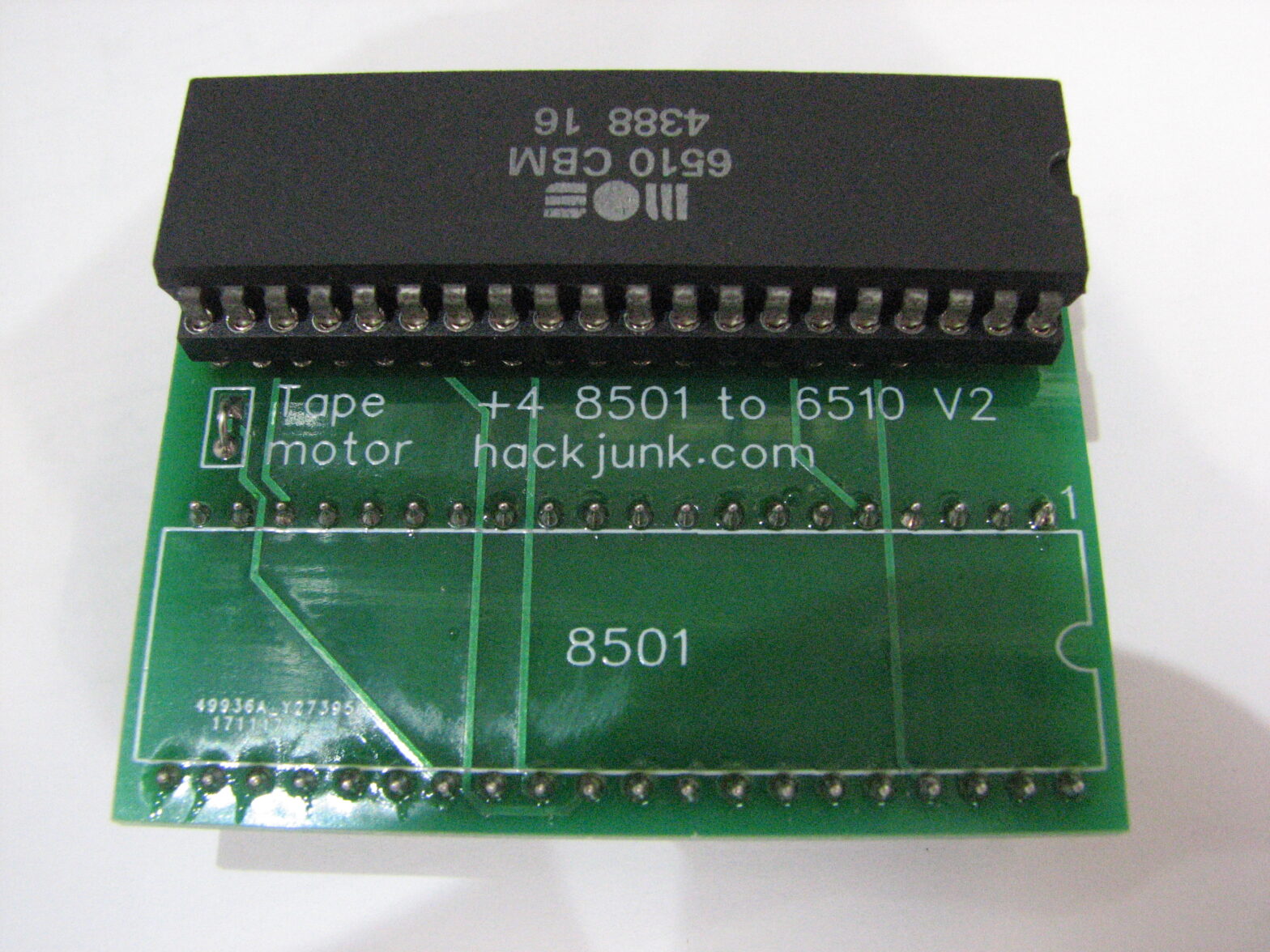 Commodore 16 & Plus 4 8501 to 6510 CPU conversion – Hackjunk.com